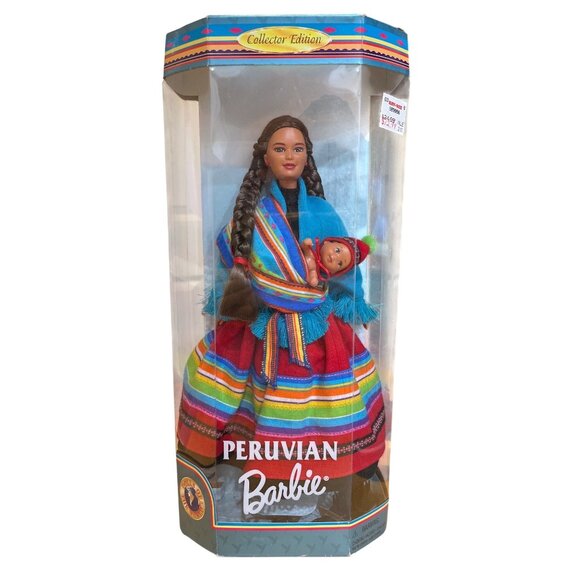 Mattel | Toys | Mattel 998 Peruvian Barbie 2156 Collector Edition Dolls ...